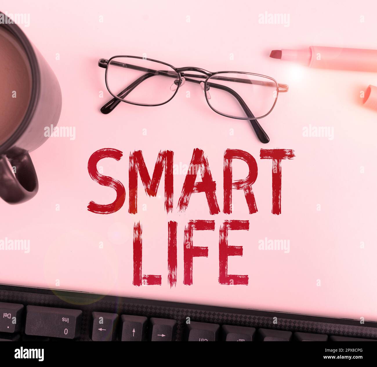 Hand writing sign Smart Life, Internet Concept approach conceptualized ...