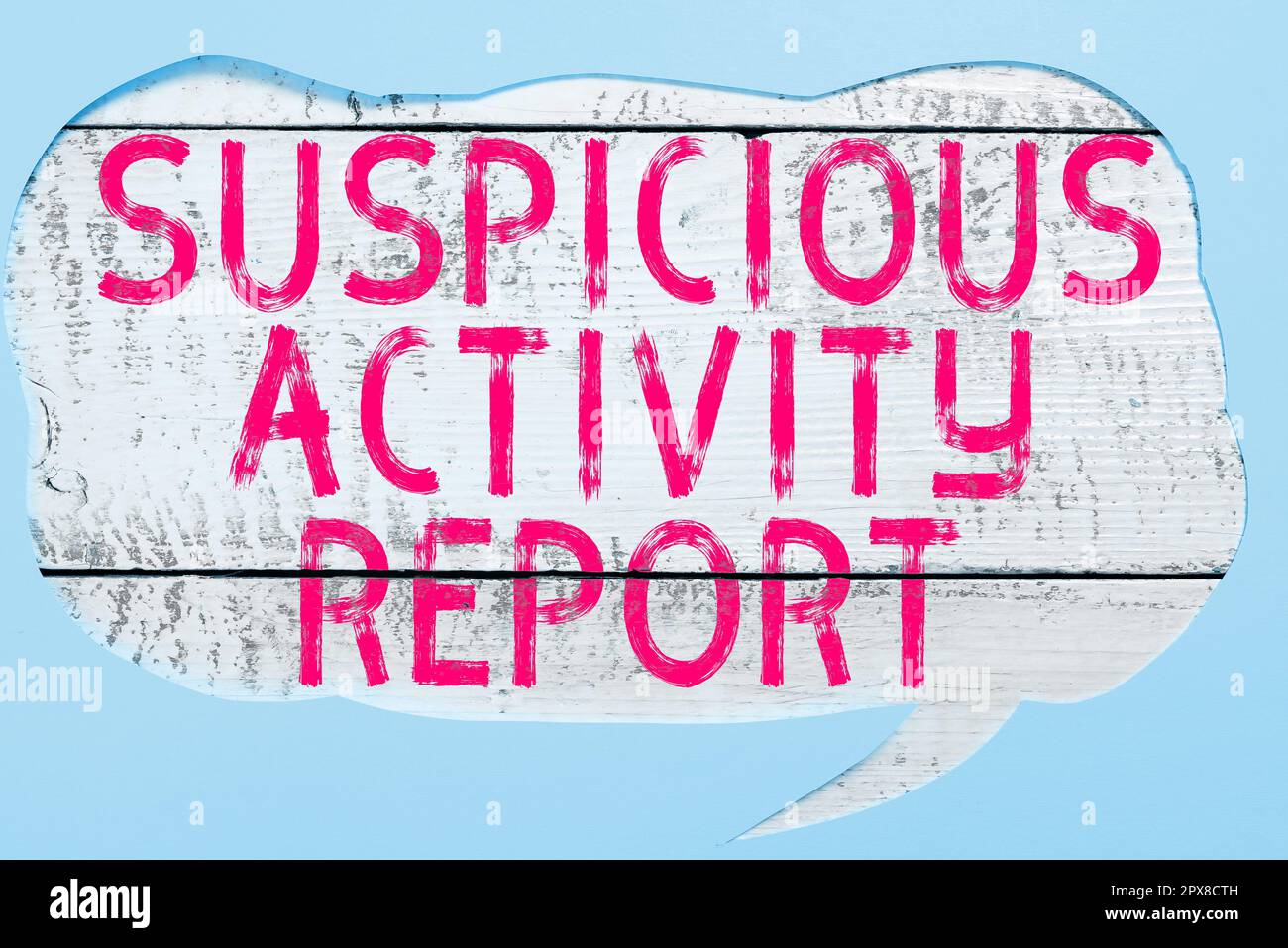 Text showing inspiration Suspicious Activity Report, Internet Concept ...