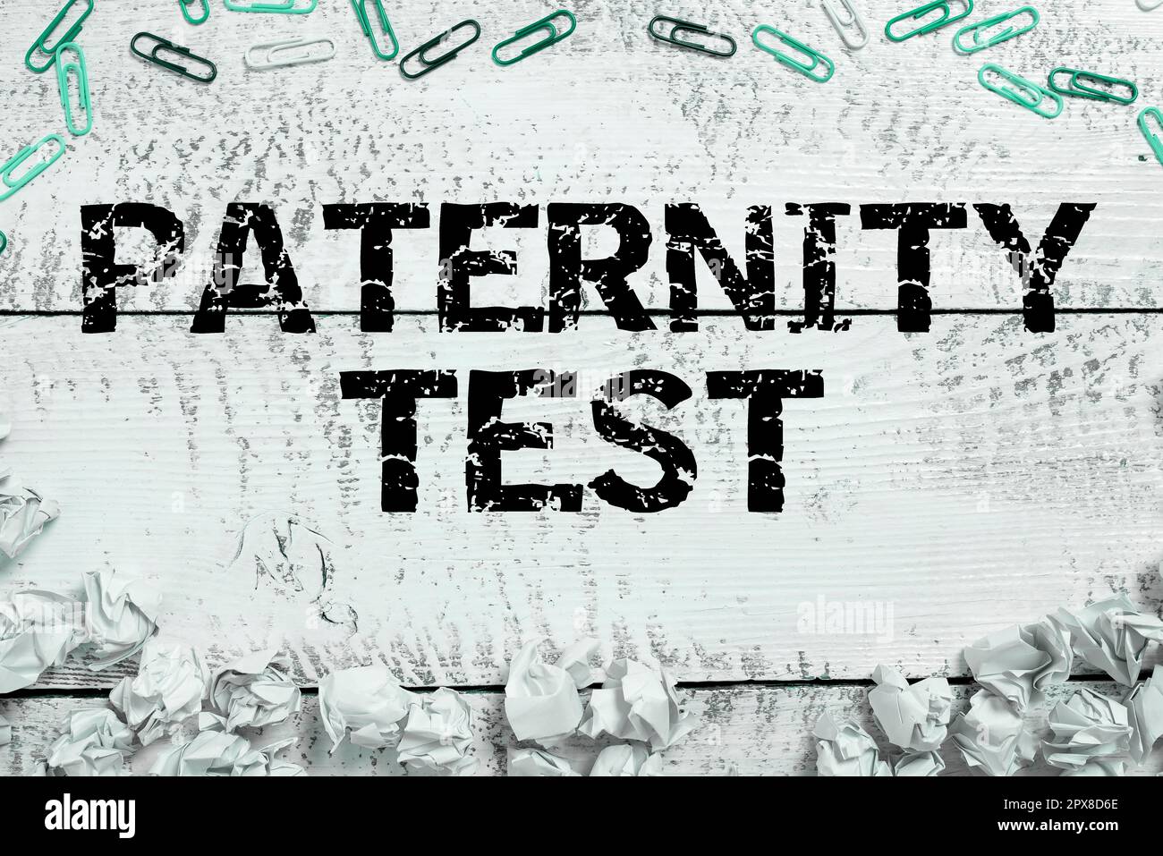 Text sign showing Paternity Test, Concept meaning a test of DNA to ...