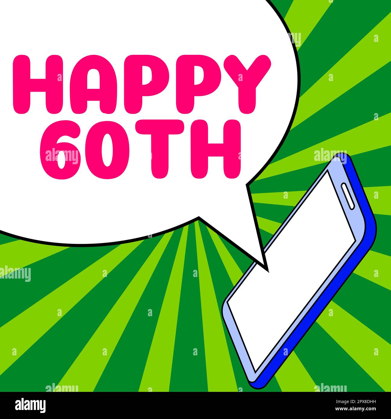 60th Birthday Invitation Clip Art