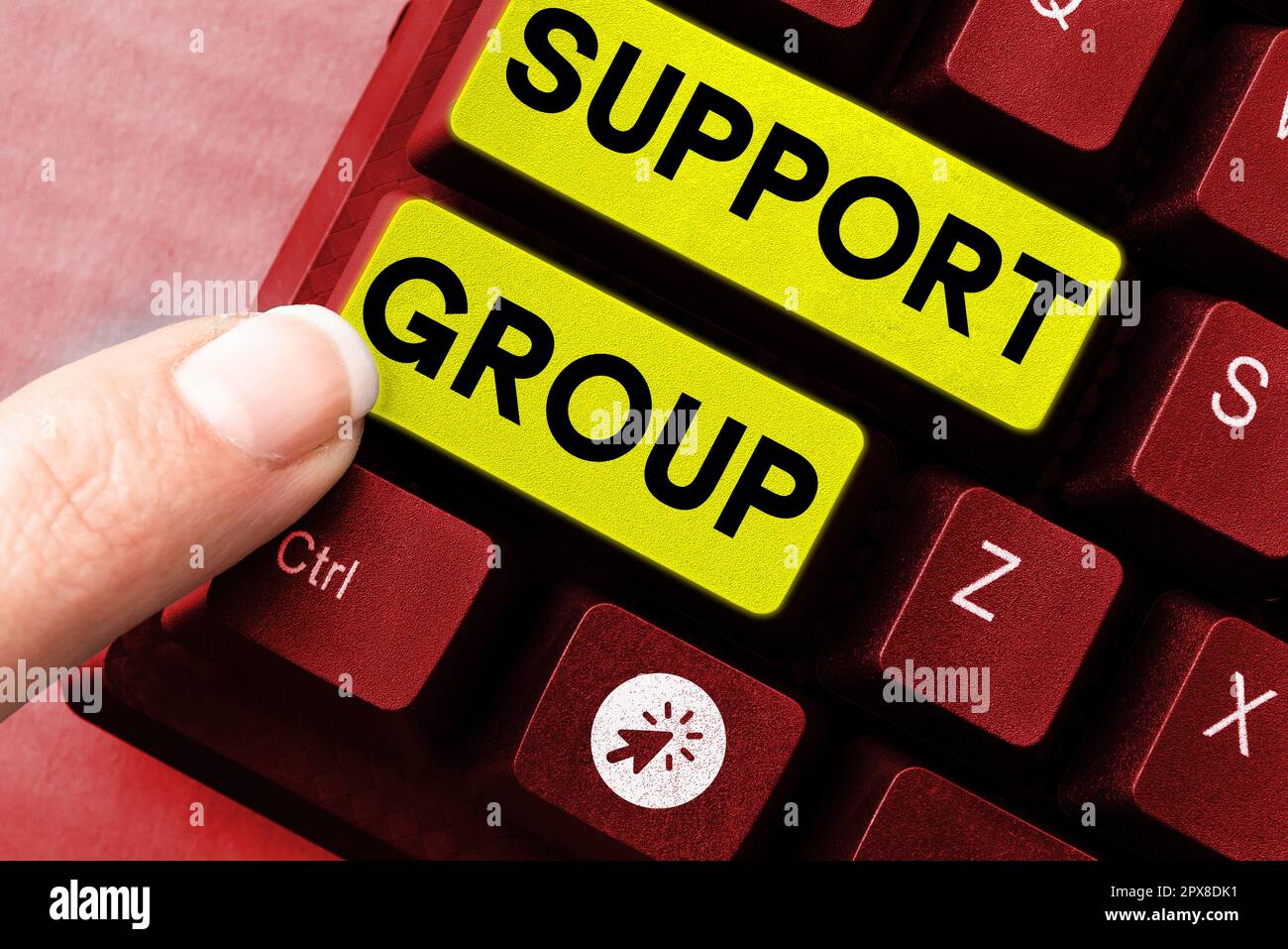 Writing displaying text Support Group, Business showcase number of ...
