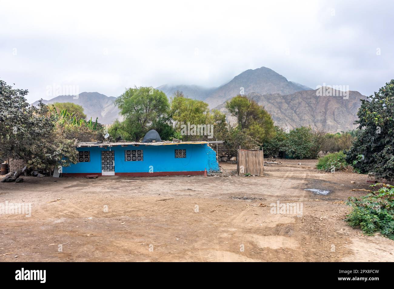 house in the Peruvian Andes of South America Stock Photo - Alamy