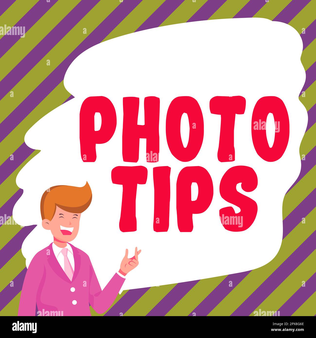 Text sign showing Photo Tips, Word Written on Suggestions to take good ...