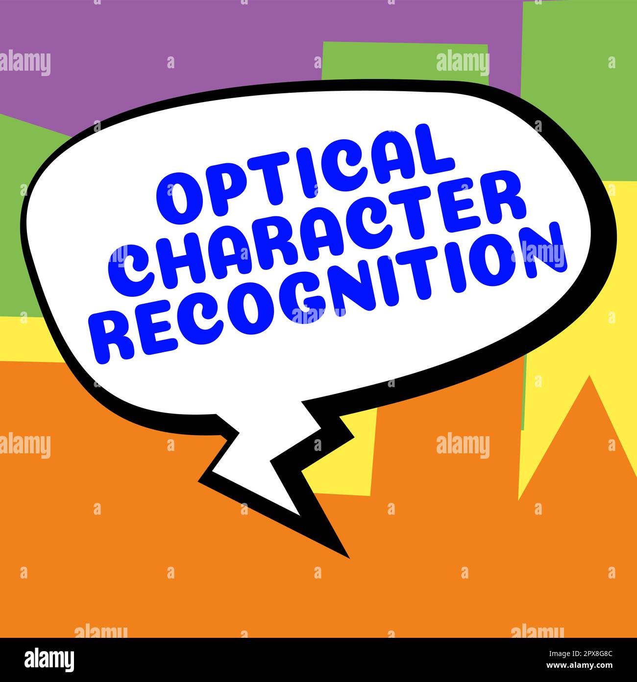 Sign displaying Optical Character Recognition, Business idea the ...