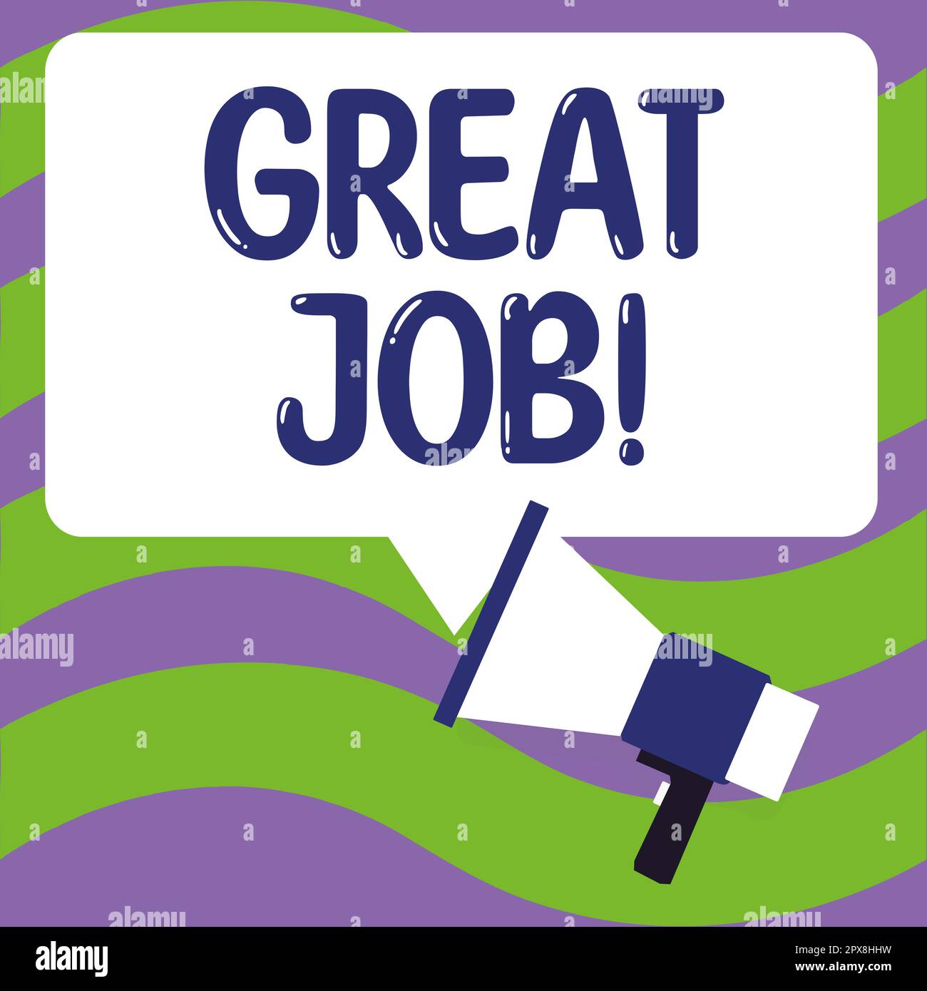 Inspiration showing sign Great Job, Word Written on used praising ...