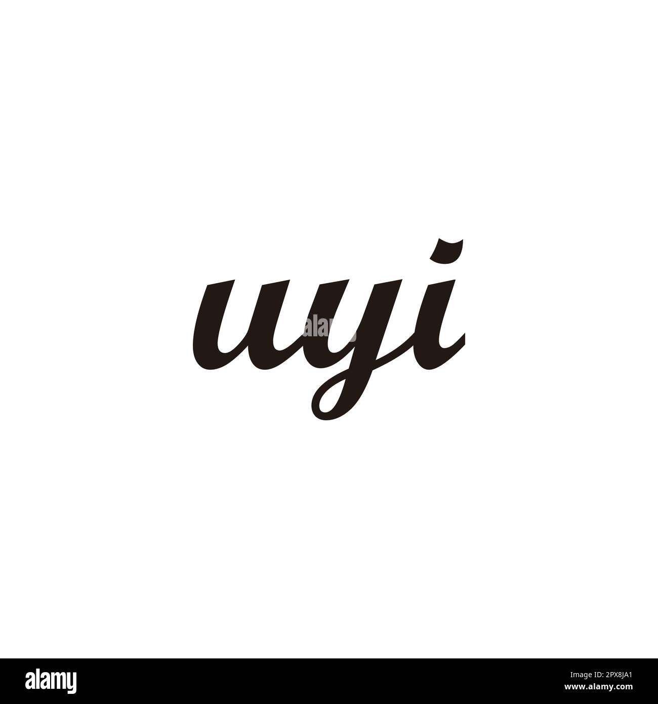 Uyi letter hi-res stock photography and images - Alamy