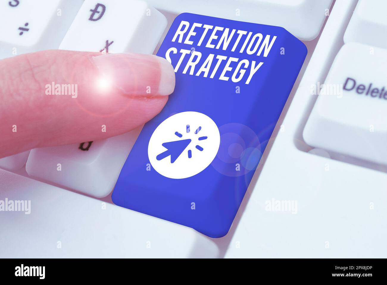 Hand writing sign Retention Strategy, Internet Concept activities to ...