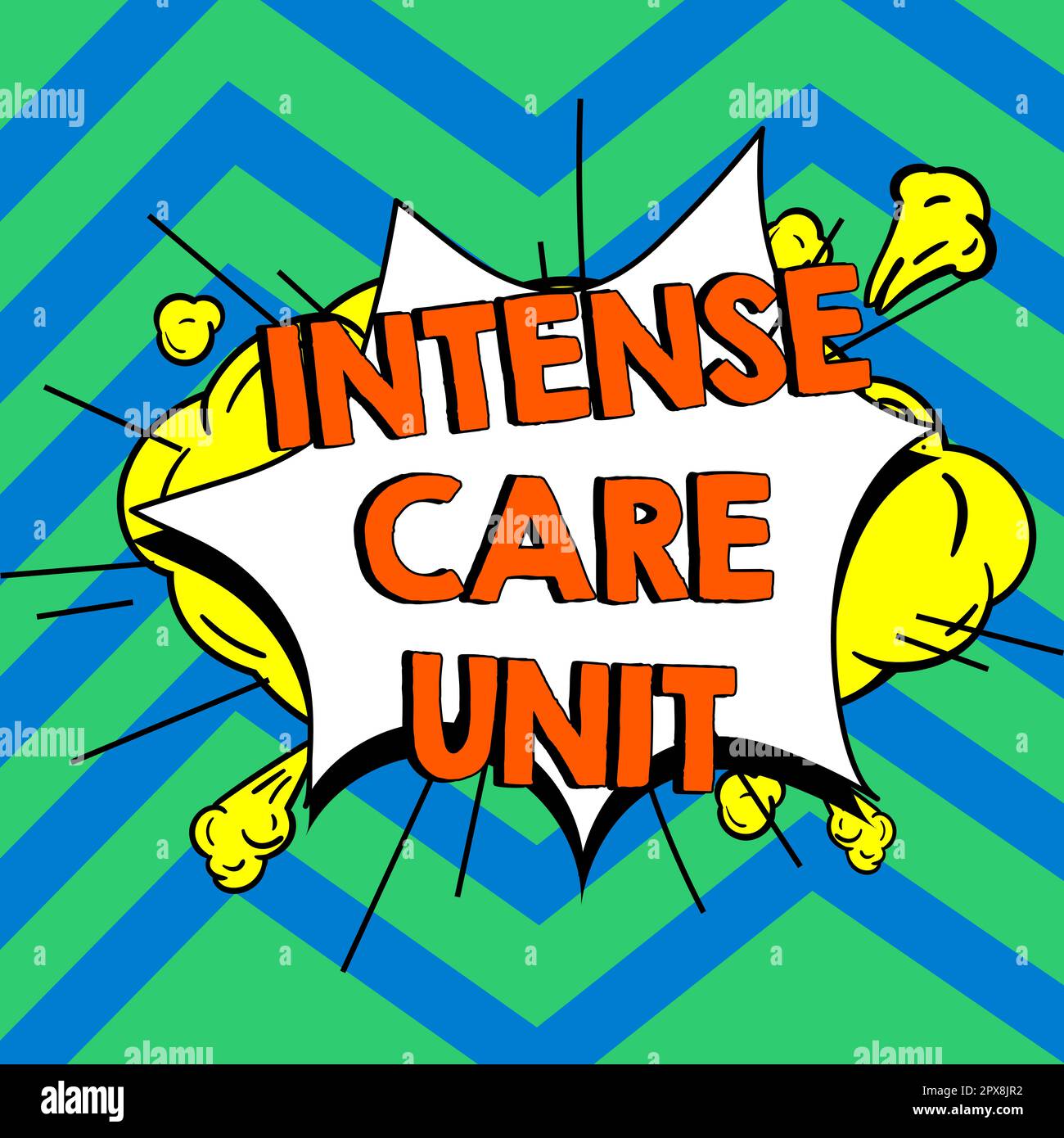 Conceptual display Intense Care Unit, Conceptual photo a unit in a ...