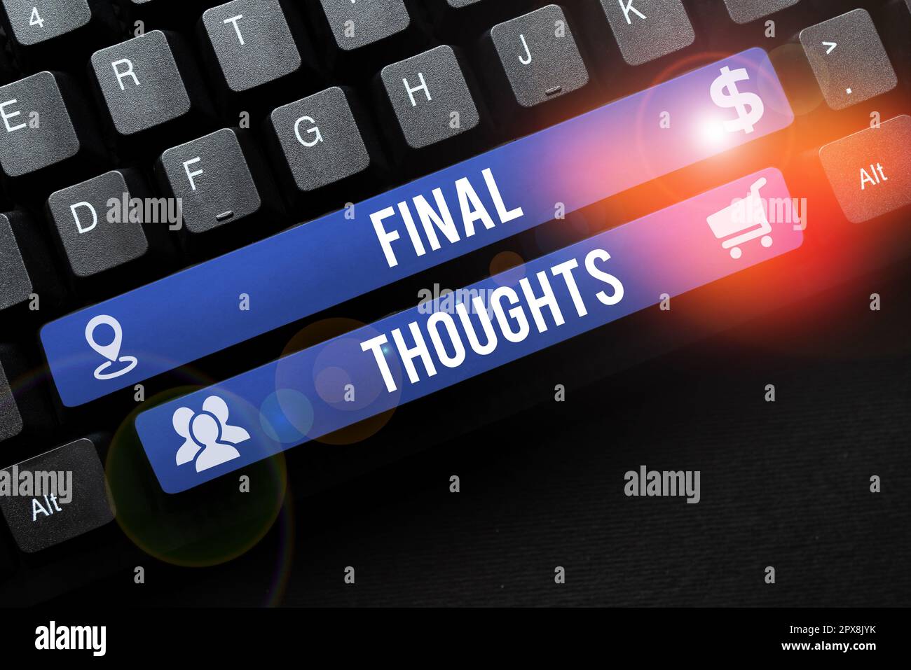 Conceptual display Final Thoughts, Business approach Conclusion Last ...