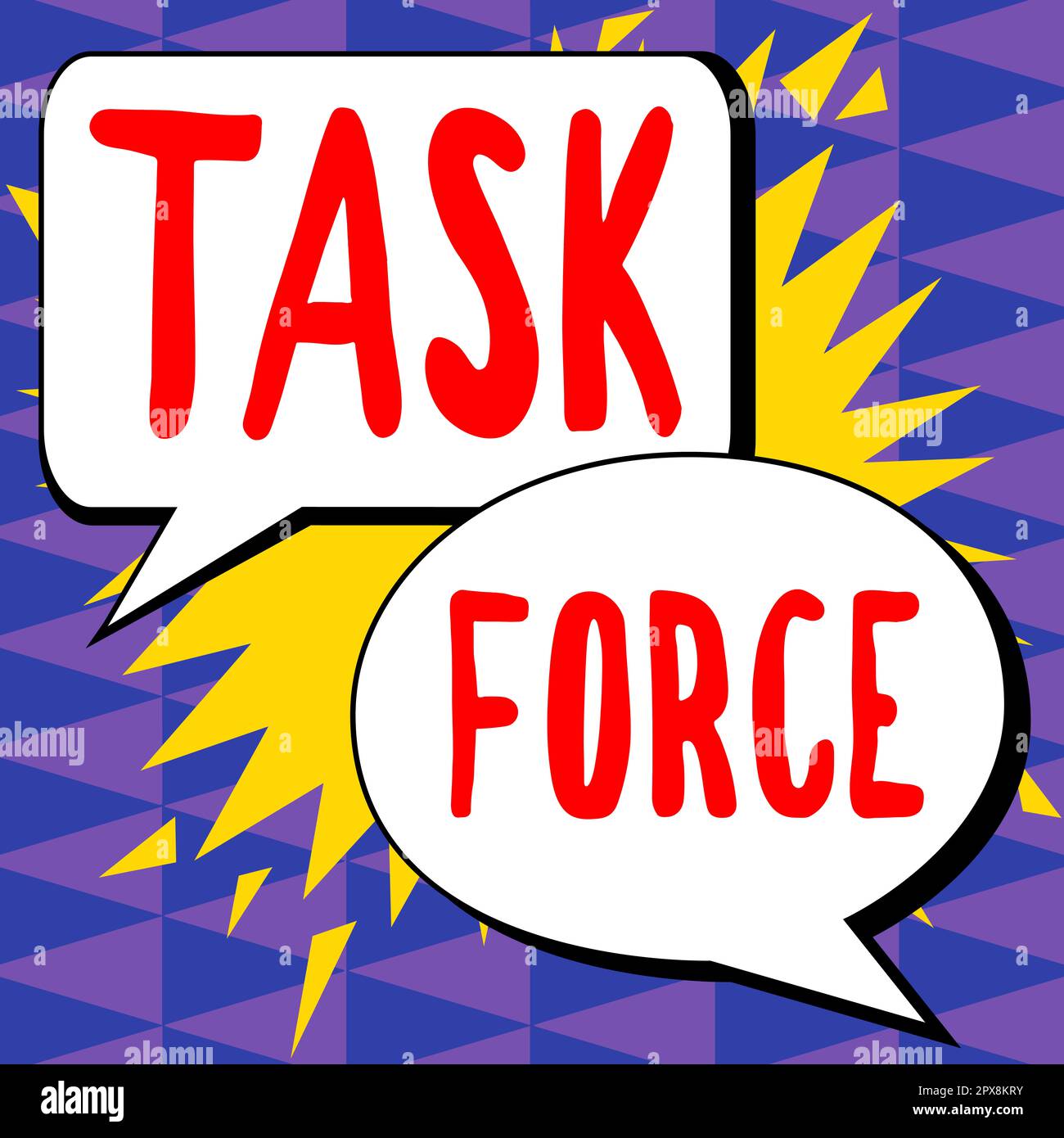 Inspiration showing sign Task Force, Concept meaning a group of people ...