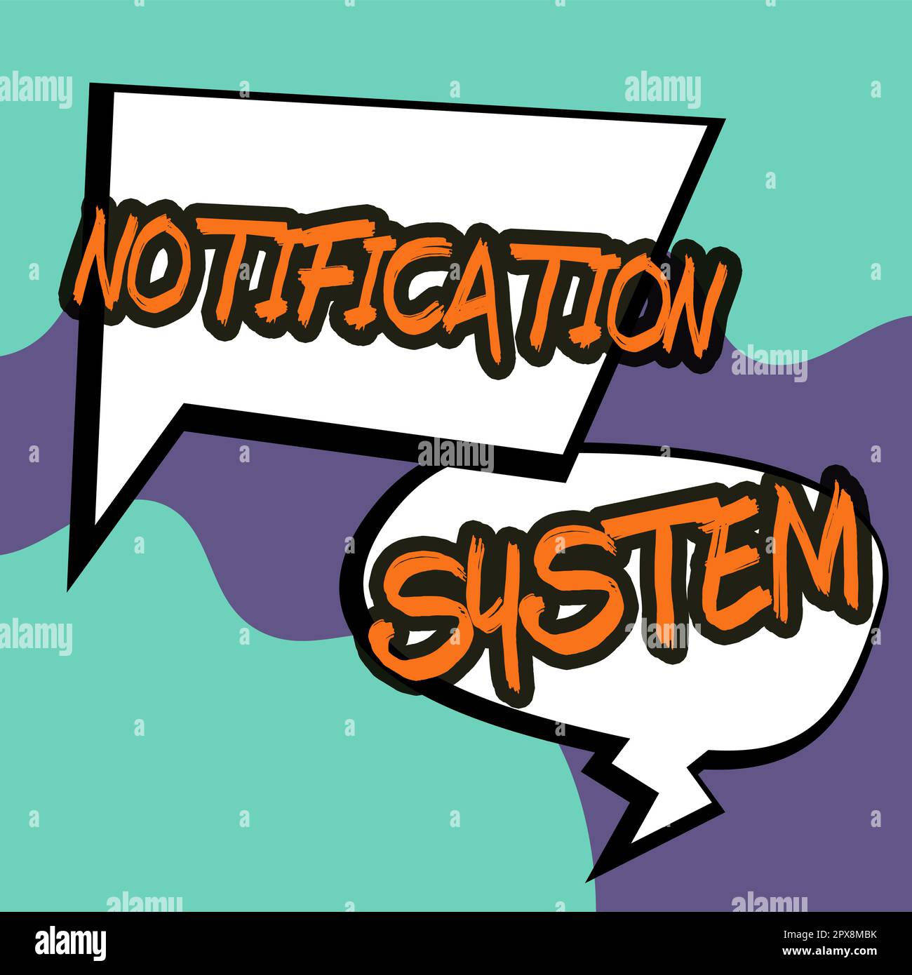 Hand writing sign Notification System, Internet Concept Do not forget ...