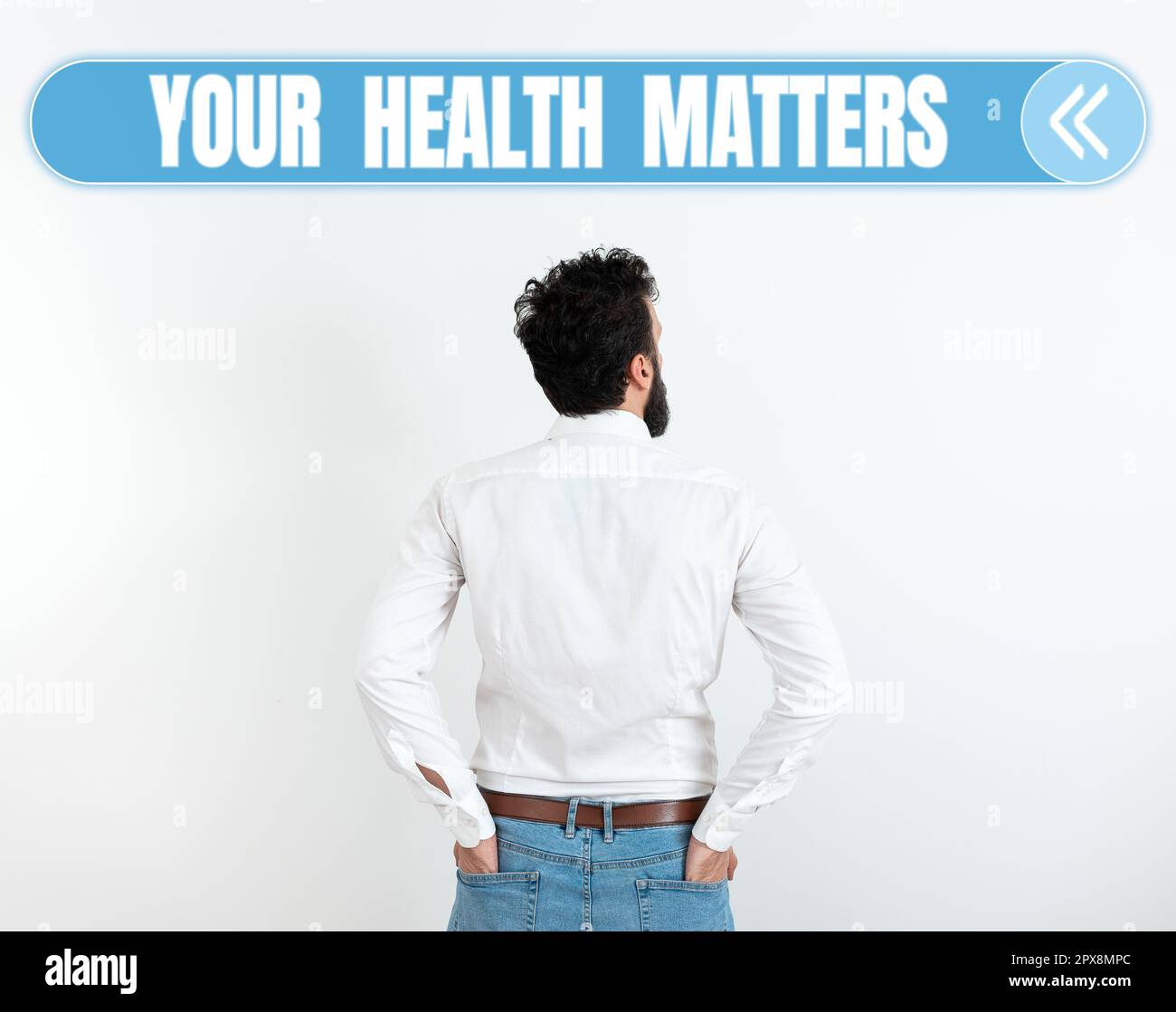 Sign displaying Your Health Matters, Business approach good health is ...