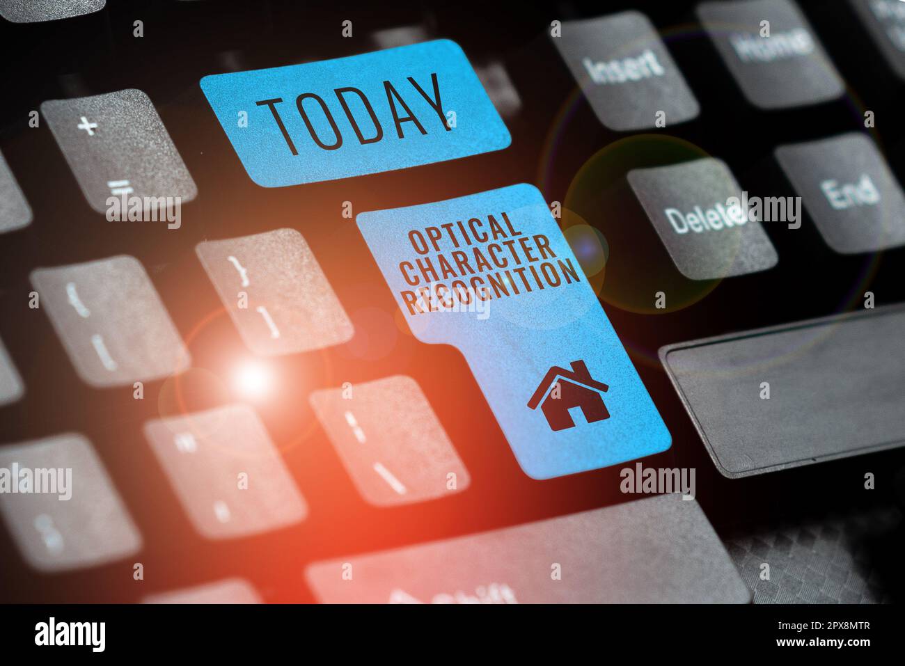 Sign displaying Optical Character Recognition, Word for the ...