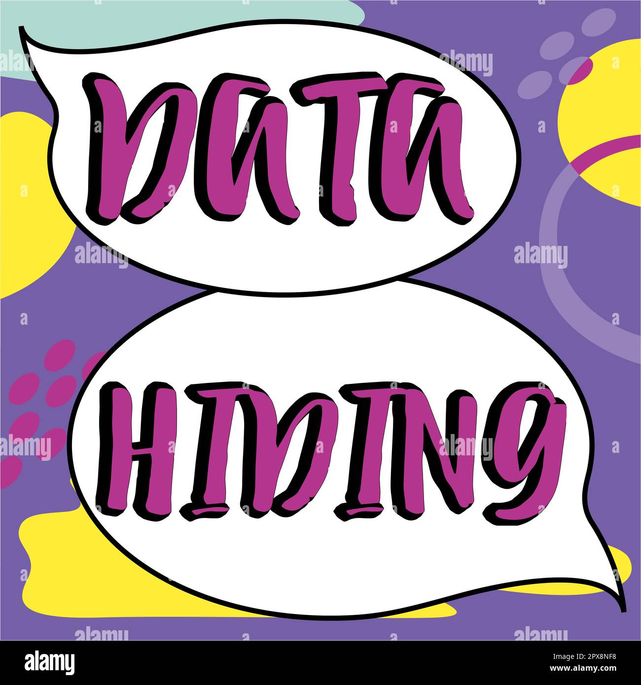 Inspiration showing sign Data Hiding, Business showcase Secretly embedding data in graphics ...