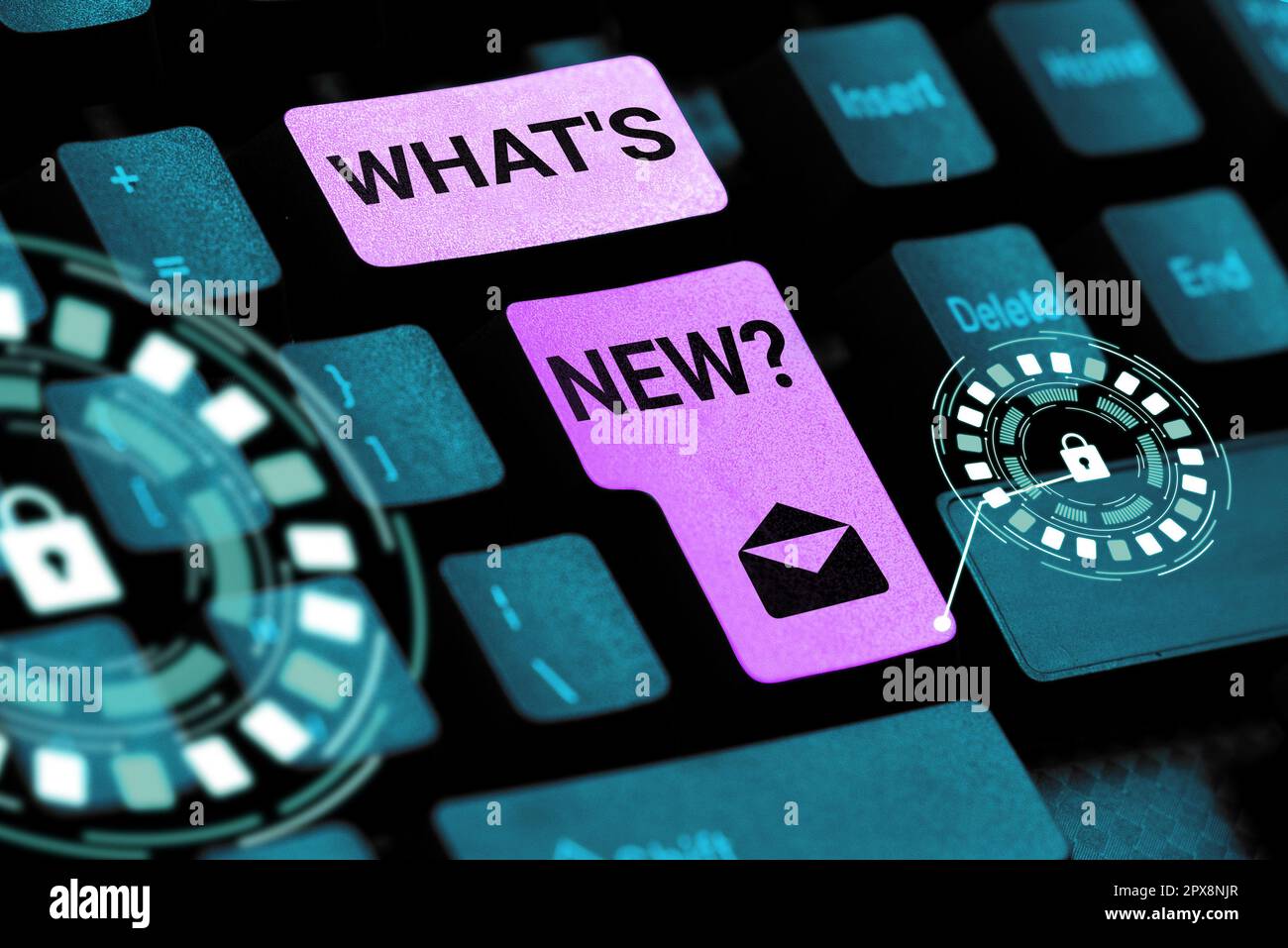 Conceptual display What's New, Business idea Asking about latest ...