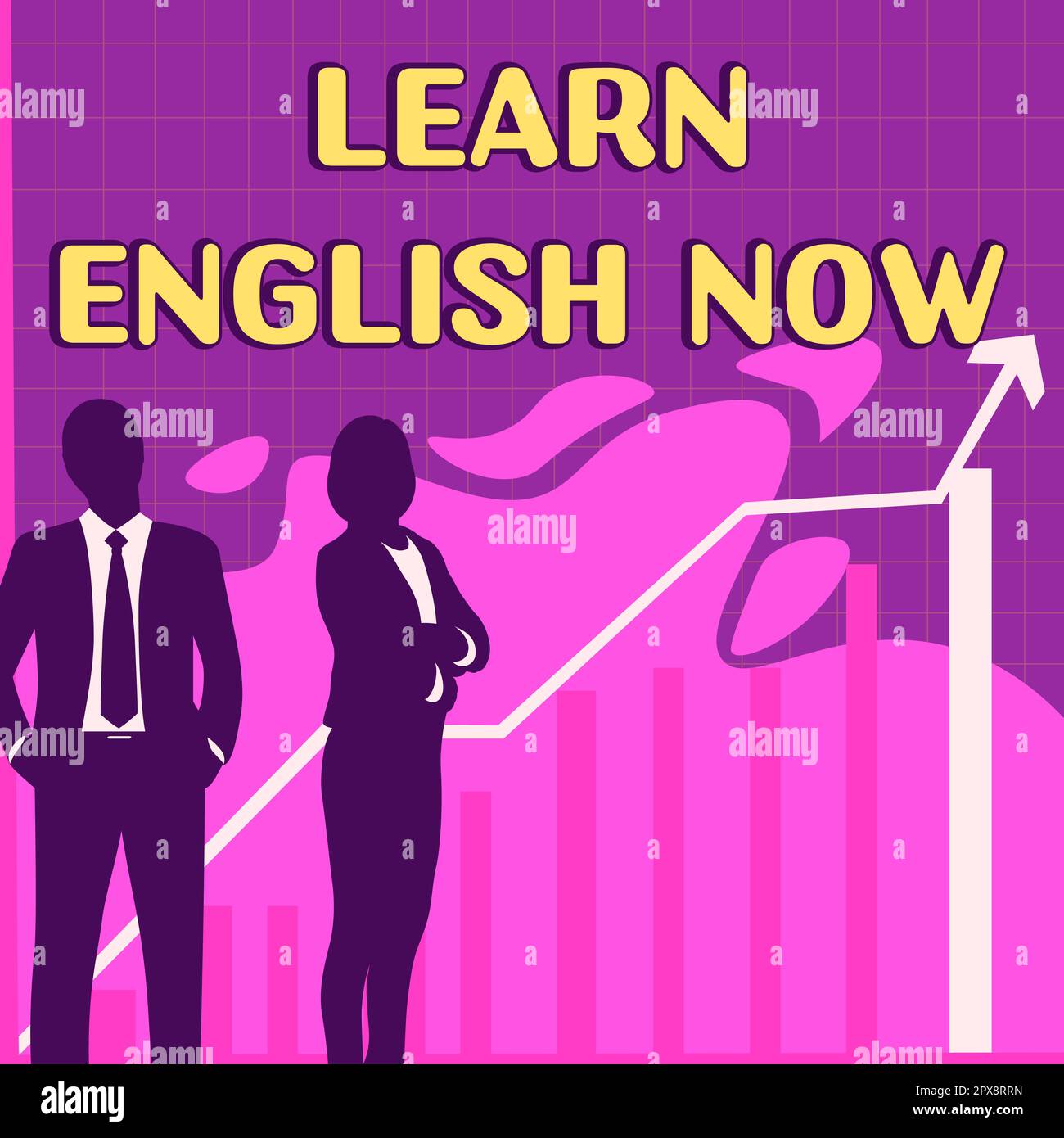 Sign displaying Learn English Now, Word for gain or acquire knowledge ...