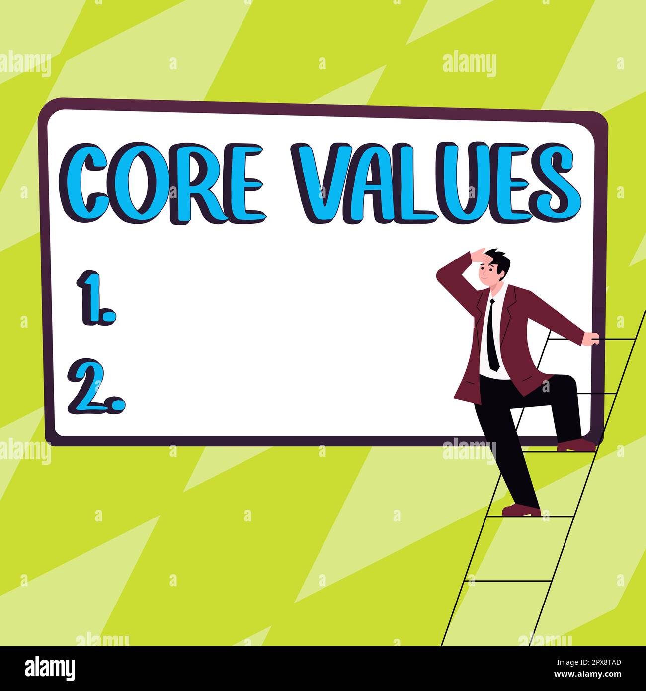 Conceptual caption Core Values, Business showcase belief person or ... Conceptual caption Core Values, Business showcase belief person or ...