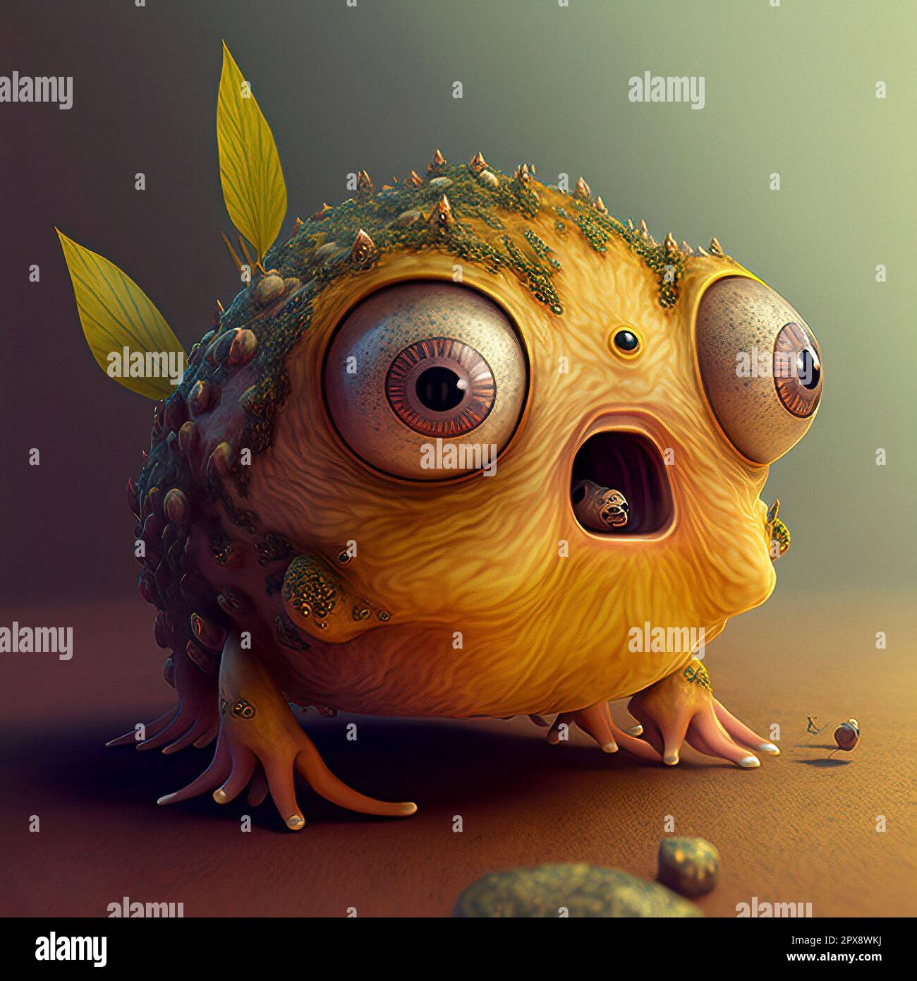 Scary beast yellow eyes hi-res stock photography and images - Alamy