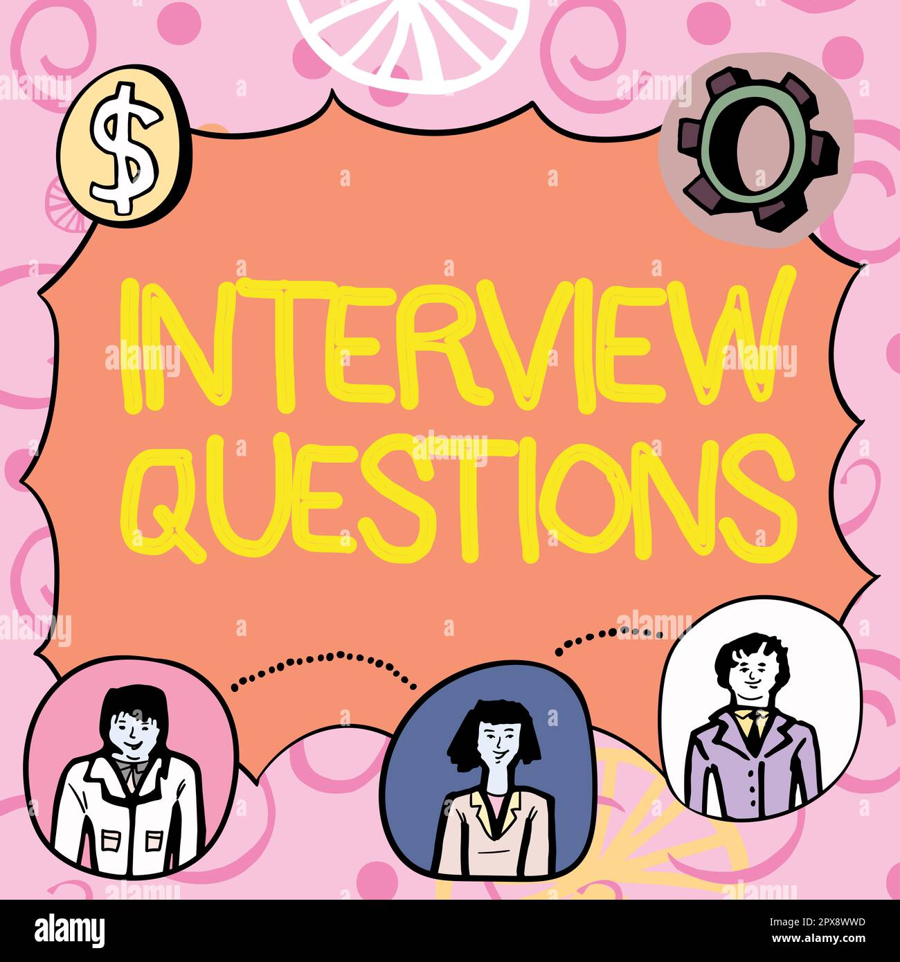 Interview Questions Clipart
