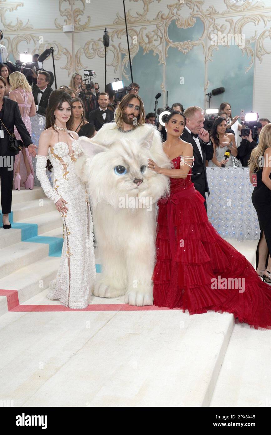 New York, NY, USA. 1st May, 2023. Anne Hathaway, Jared Leto, Selma ...