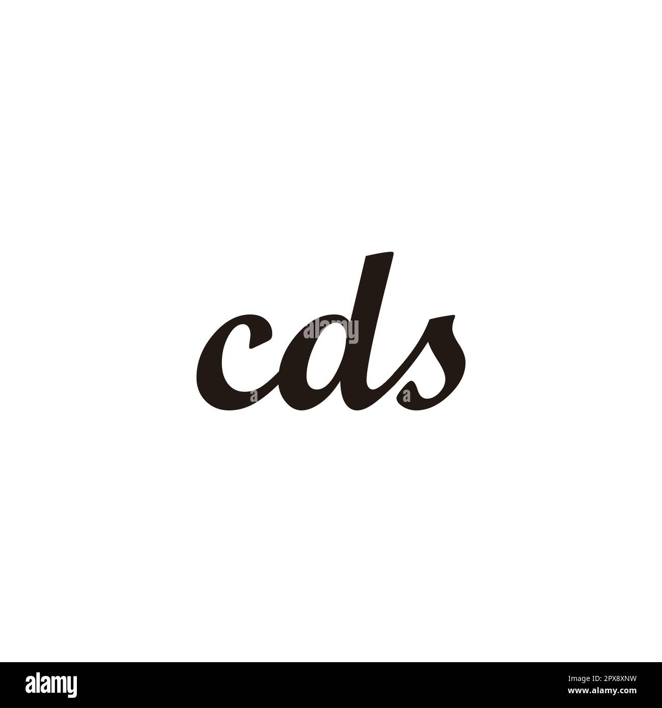 Letter cds connect geometric symbol simple logo vector Stock Vector ...