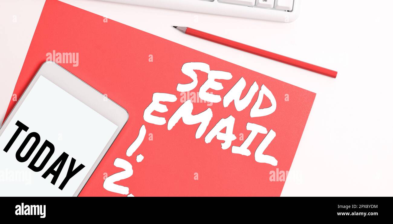Inspiration showing sign Send Email, Business concept the system for using computers to send ...