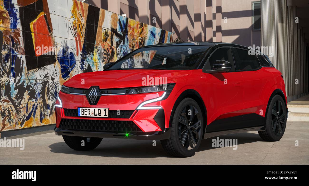Renault Megane E-Tech Stock Photo - Alamy