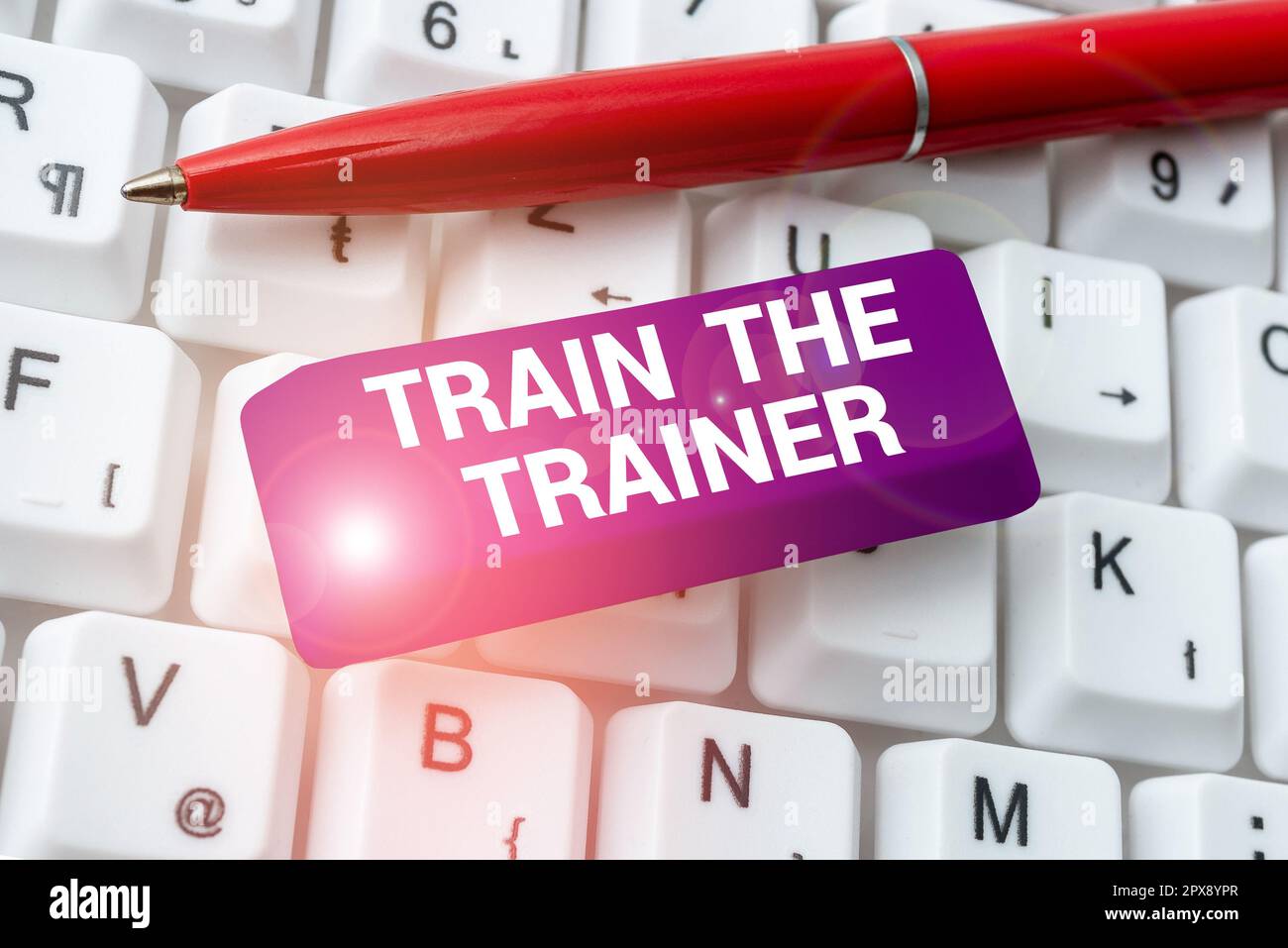 Writing displaying text Train The Trainer, Conceptual photo identified to teach mentor or train ...