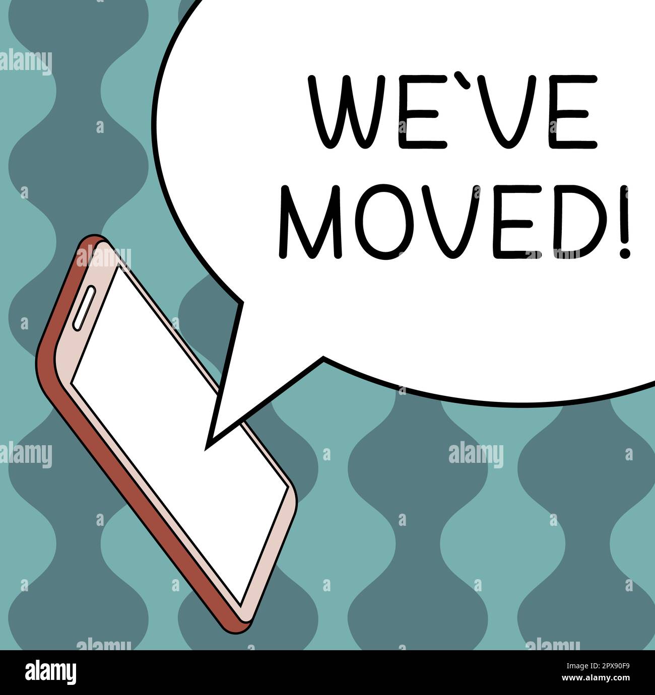 Conceptual display We'Ve Moved, Conceptual photo going to live from ... Conceptual display We'Ve Moved, Conceptual photo going to live from ...