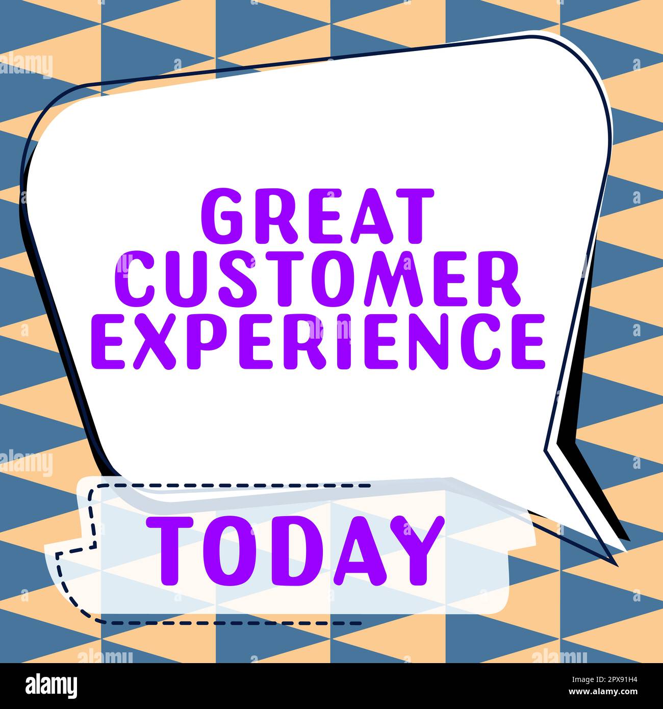 Handwriting text Great Customer Experience, Word Written on responding ...