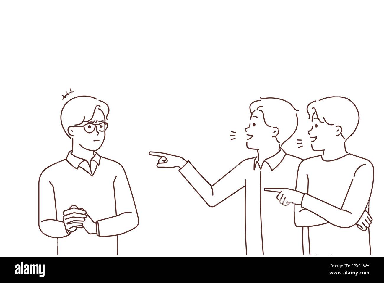 Violent children Cut Out Stock Images & Pictures - Alamy