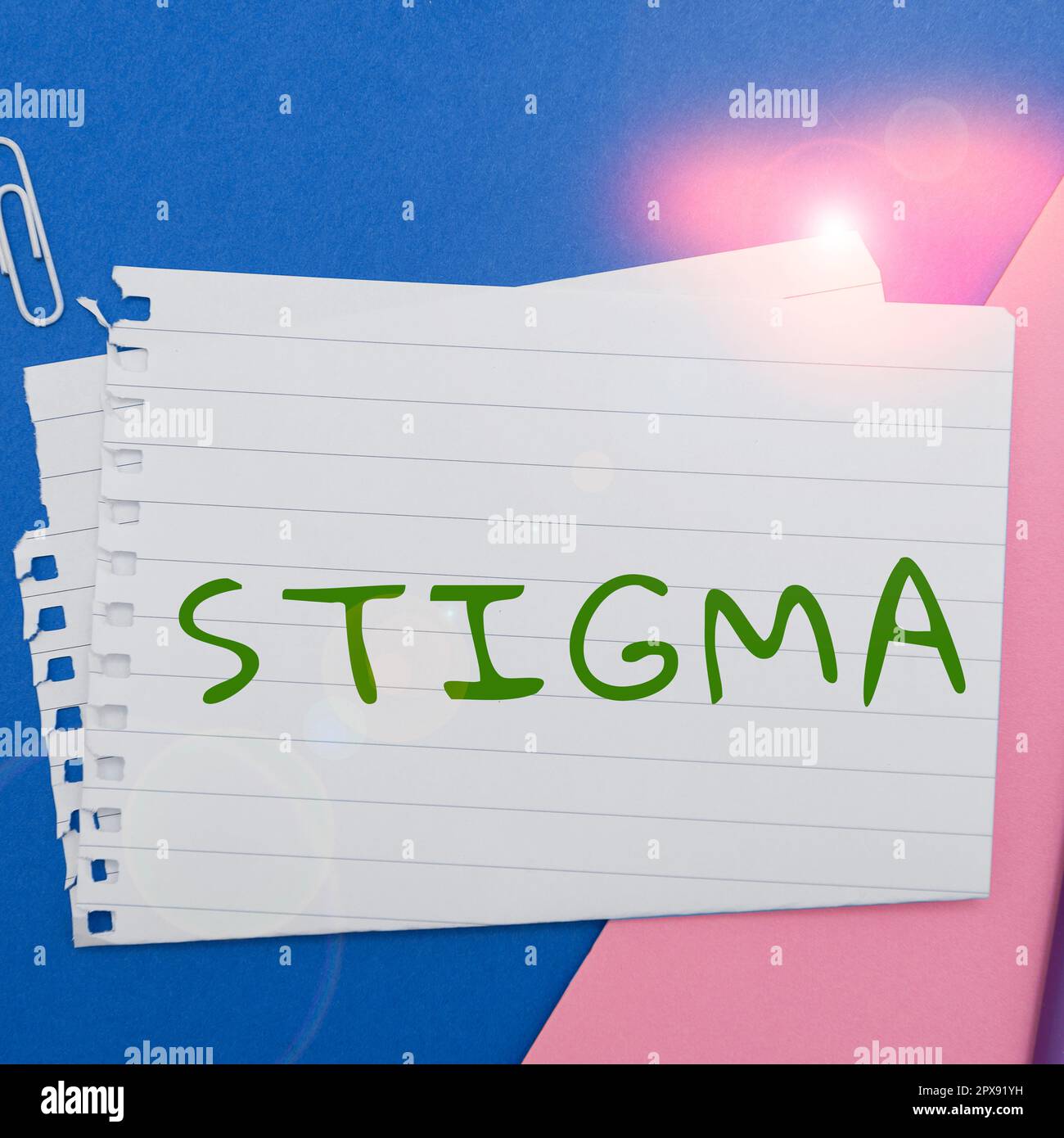 Conceptual display Stigma, Business idea feeling of disapproval that ...