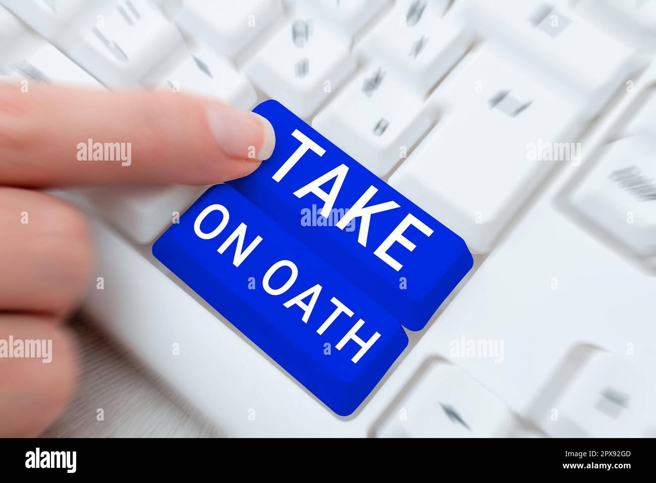 Conceptual display Take On Oath, Concept meaning A solemn appeal to a ...