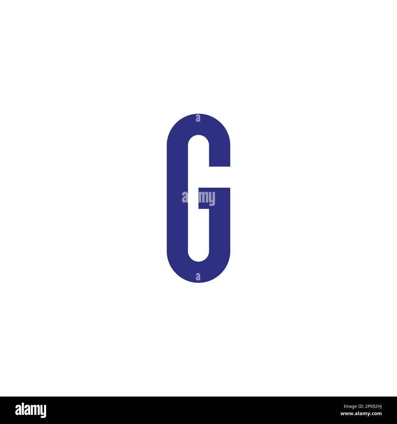 Letter G capsule geometric symbol simple logo vector Stock Vector Image ...