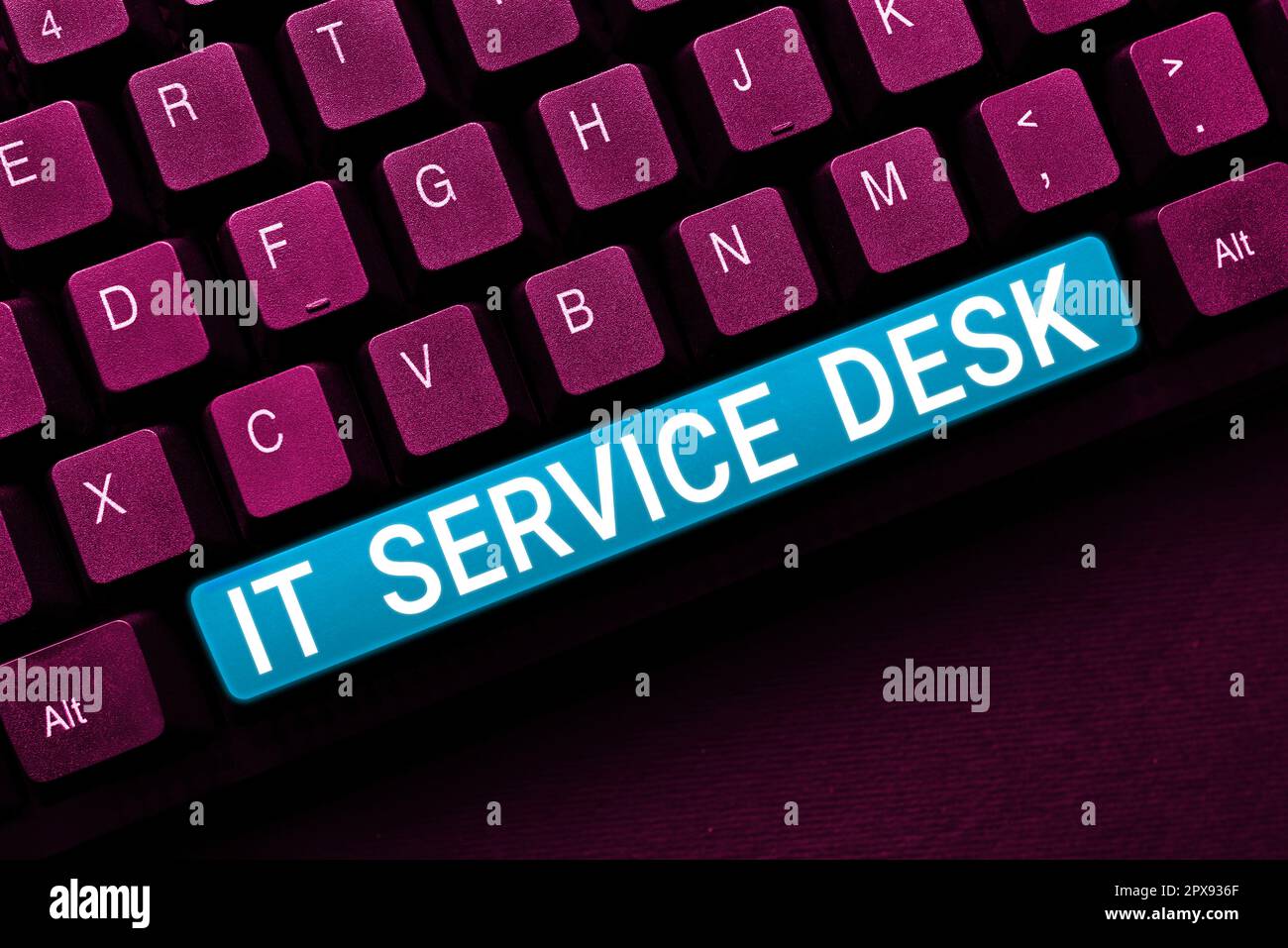 Inspiration showing sign It Service Desk, Word Written on Technological ...