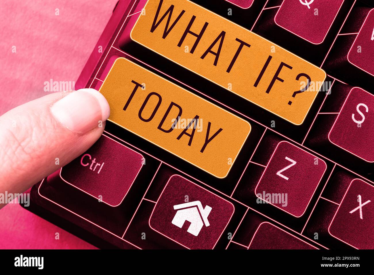 Conceptual caption What If, Concept meaning Study all possibilities ...