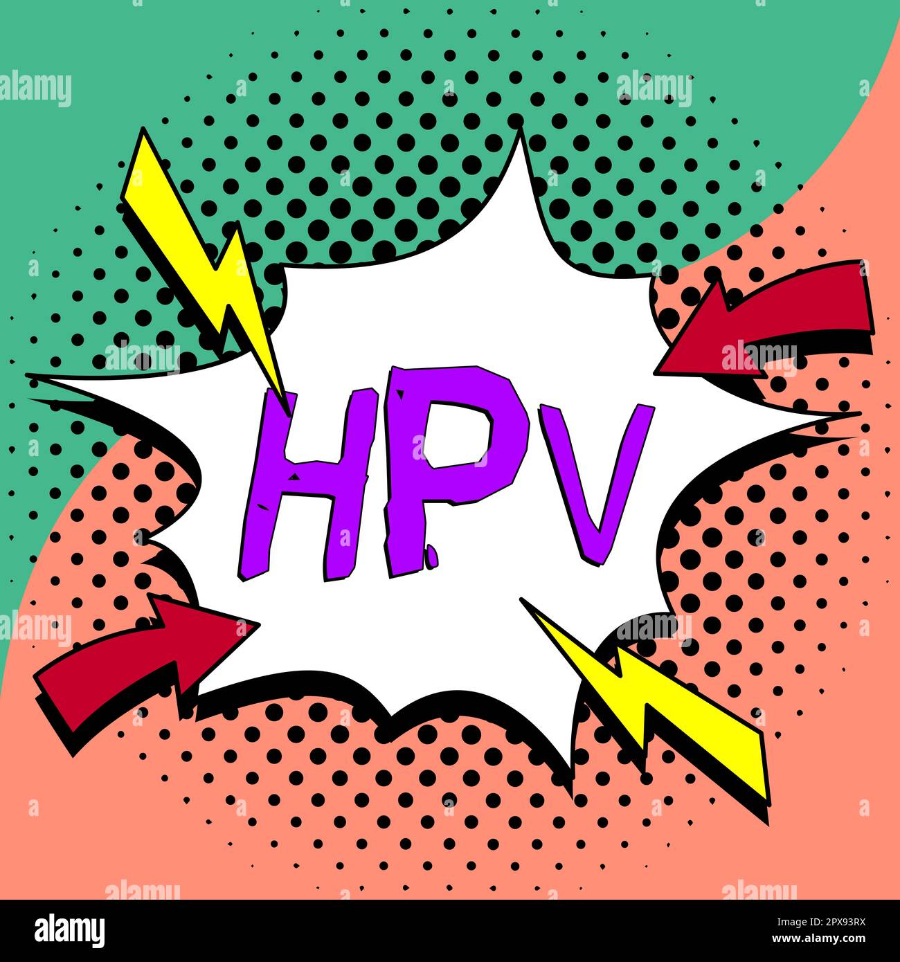 Text sign showing Hpv, Concept meaning Group of viruses that affect ...