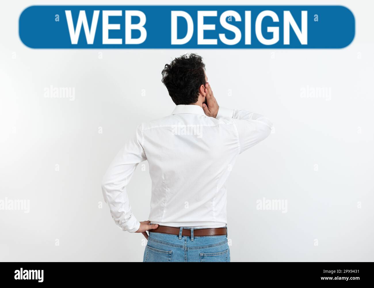 Conceptual caption Web Design, Conceptual photo who is responsible of production and maintenance ...