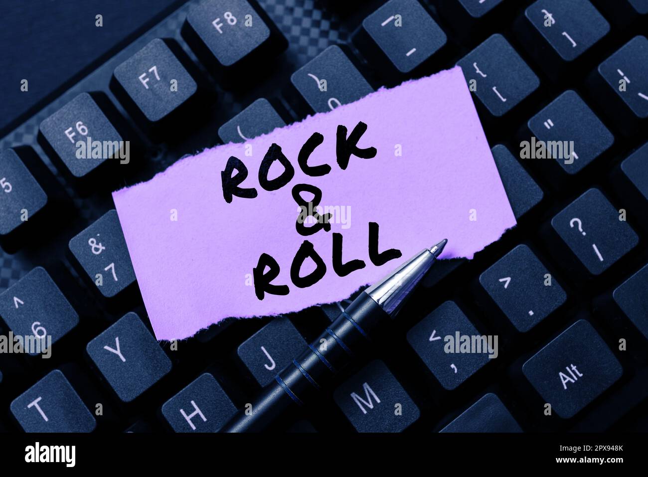 Conceptual caption Rock Roll, Internet Concept musical genre type of ...