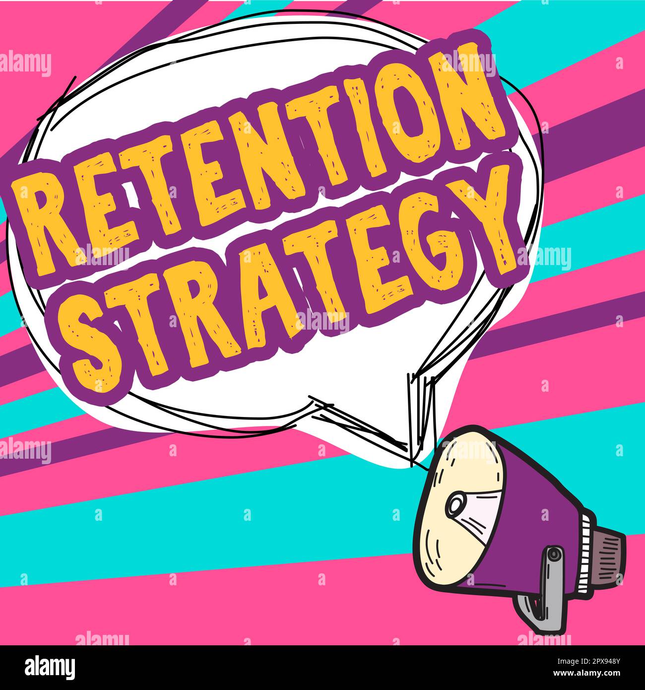 Inspiration showing sign Retention Strategy, Internet Concept ...