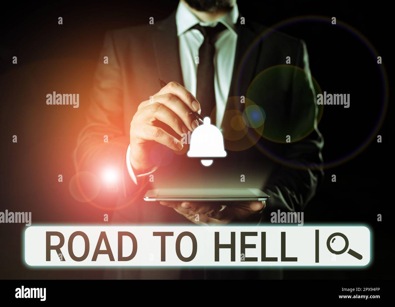Inspiration showing sign Road To Hell, Business approach Extremely ...