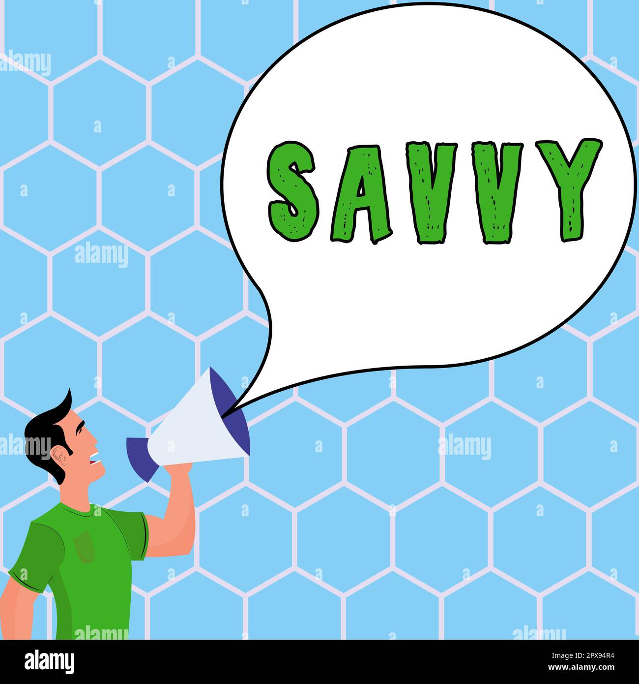 Text sign showing Savvy, Word for having perception, comprehension in ...