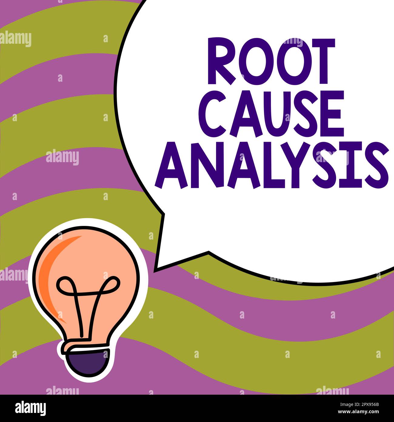Conceptual caption Root Cause Analysis, Business overview Method of Problem Solving Identify ...