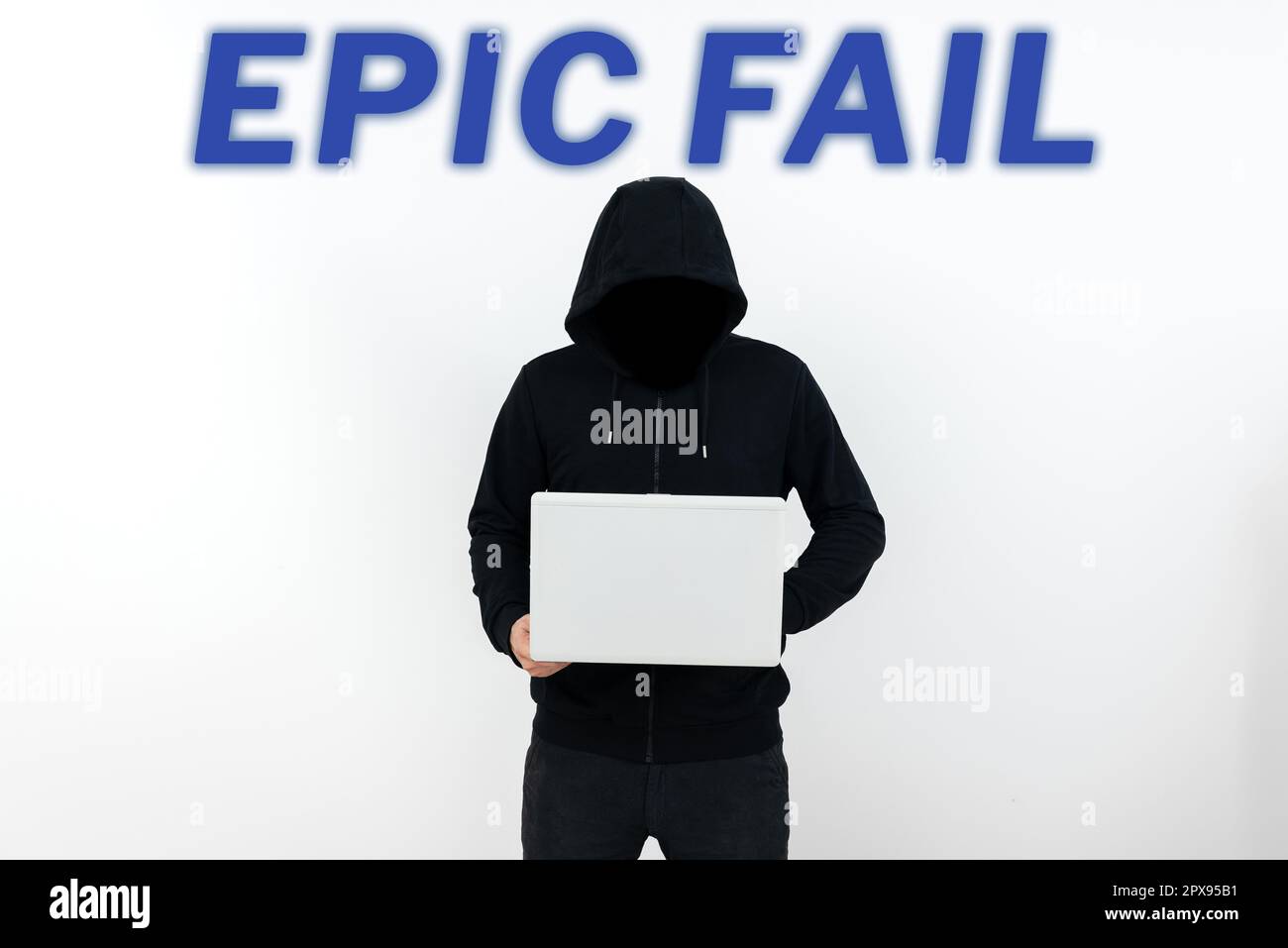 Hand writing sign Epic Fail, Concept meaning a spectacularly ...