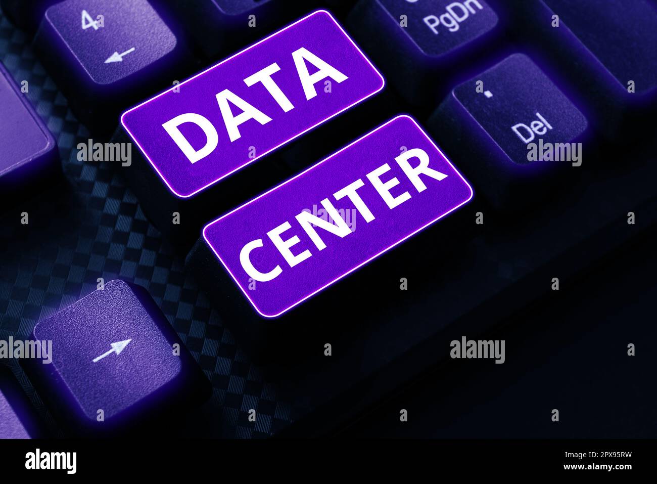 Inspiration showing sign Data Center, Word for a repository that houses ...