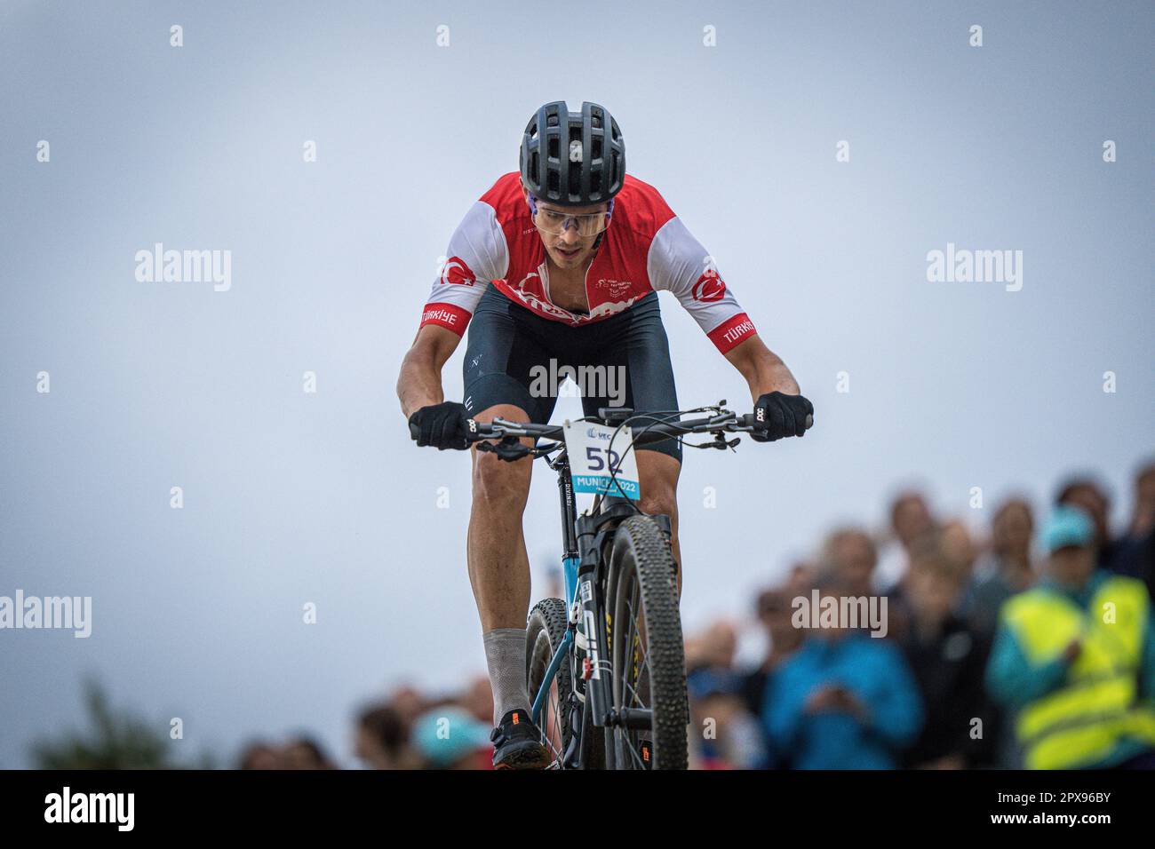 Serdar Anıl Depe participating in the Mountain Bike at the 2022 Munich ...