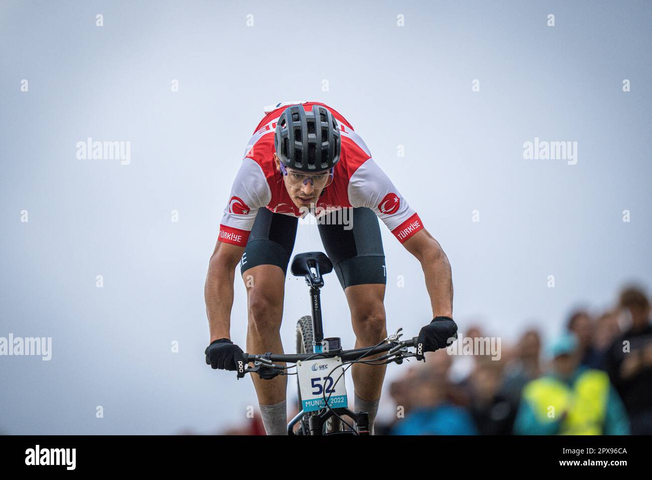 Serdar Anıl Depe participating in the Mountain Bike at the 2022 Munich ...