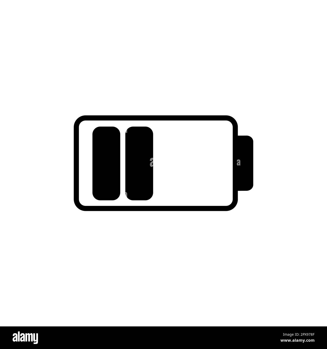 Battery icon vector. Battery charge indicator icon Stock Vector Image ...