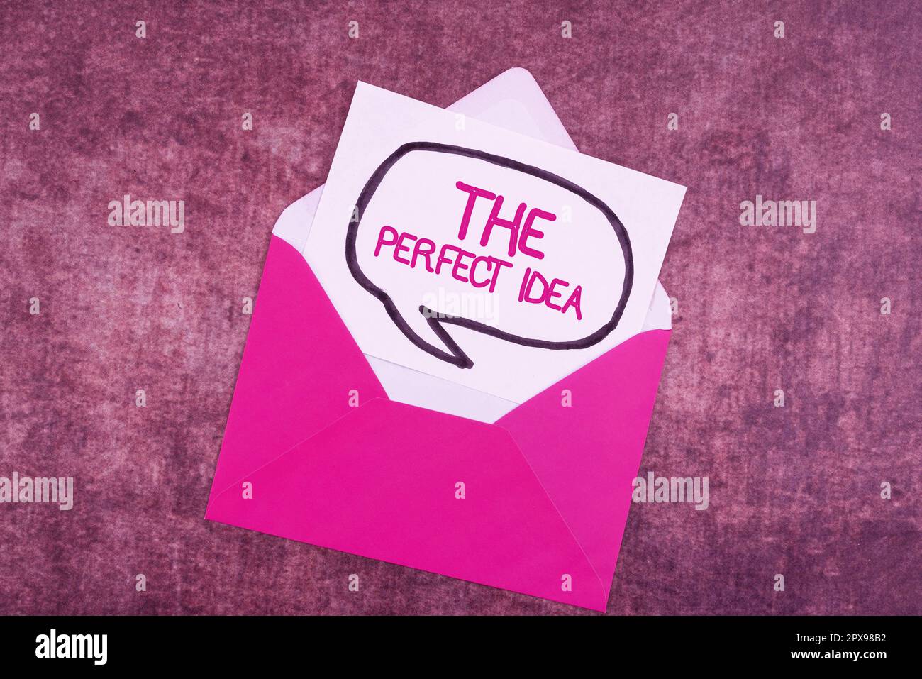 Conceptual display The Perfect Idea, Word Written on Exceptional ...