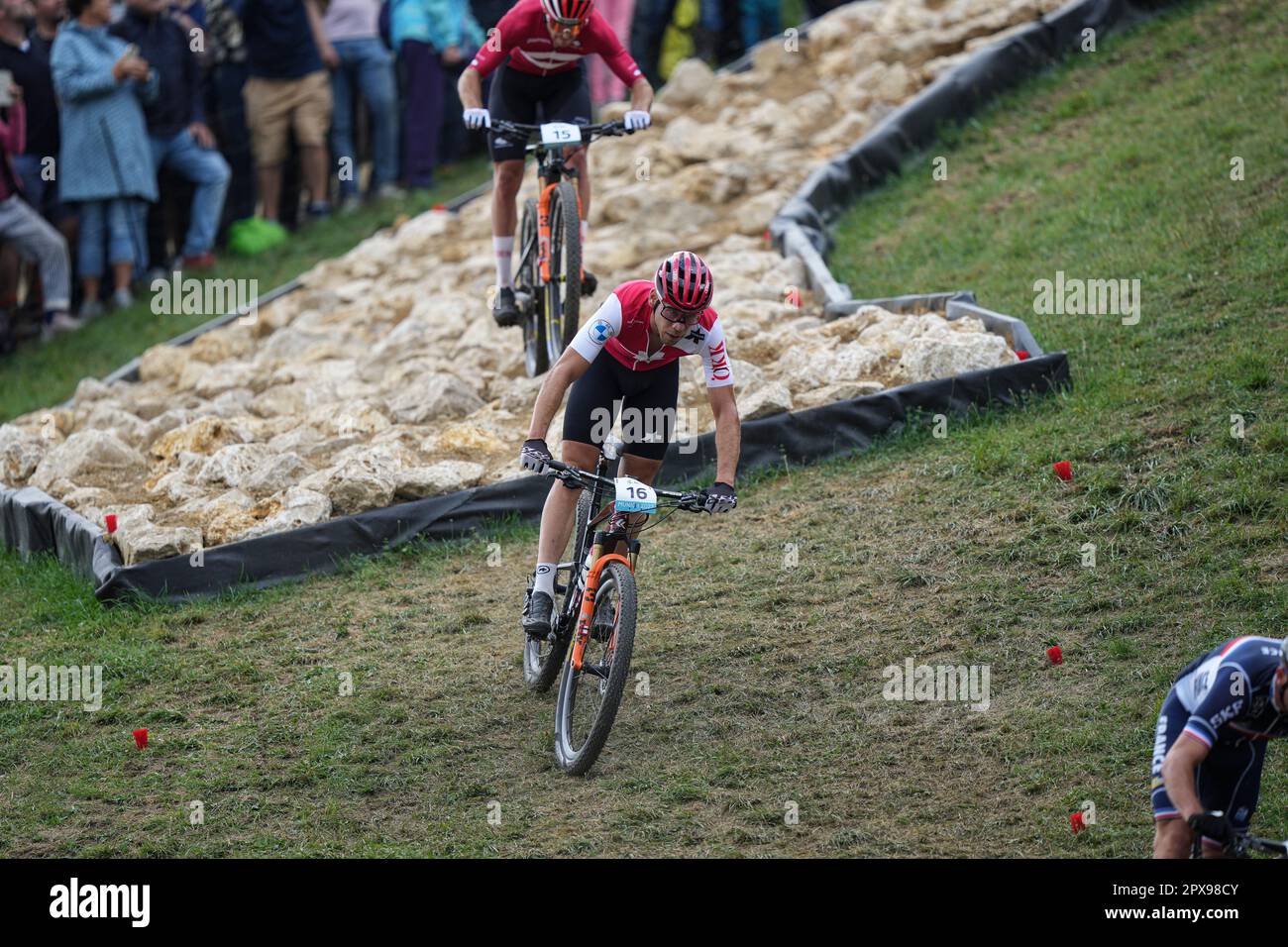 Sebastian Fini Carstensen participating in the Mountain Bike at the ...